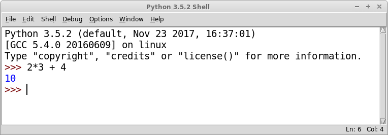 InfoPy :: 2. hét: nyomkövetés, vezérlés